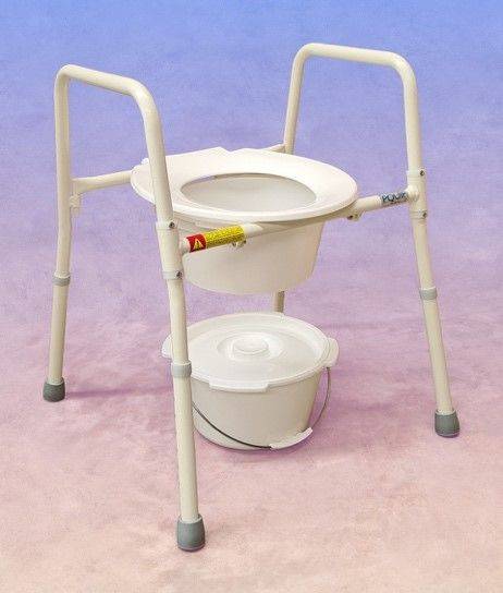 Aluminum Folding Commode | Bettercaremarket
