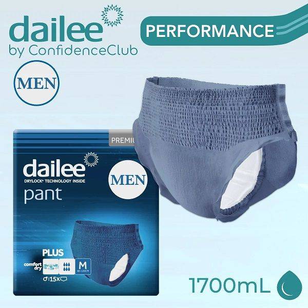 ConfidenceClub Dailee Men Pull up Pants - Performance | Incontinence ...