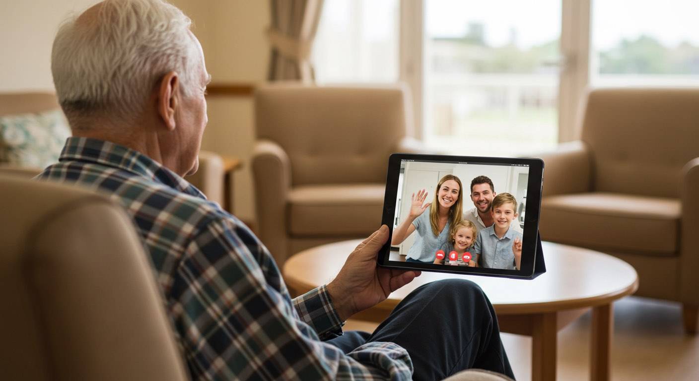 CareWindow Video Phone for Seniors – Easy Video Calling for Elderly and ...